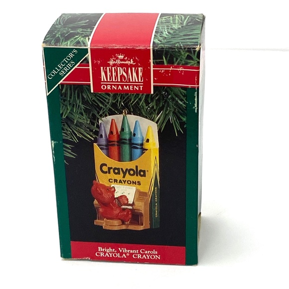 Hallmark | Holiday | Hallmark Keepsake Christmas Ornament Crayola ...